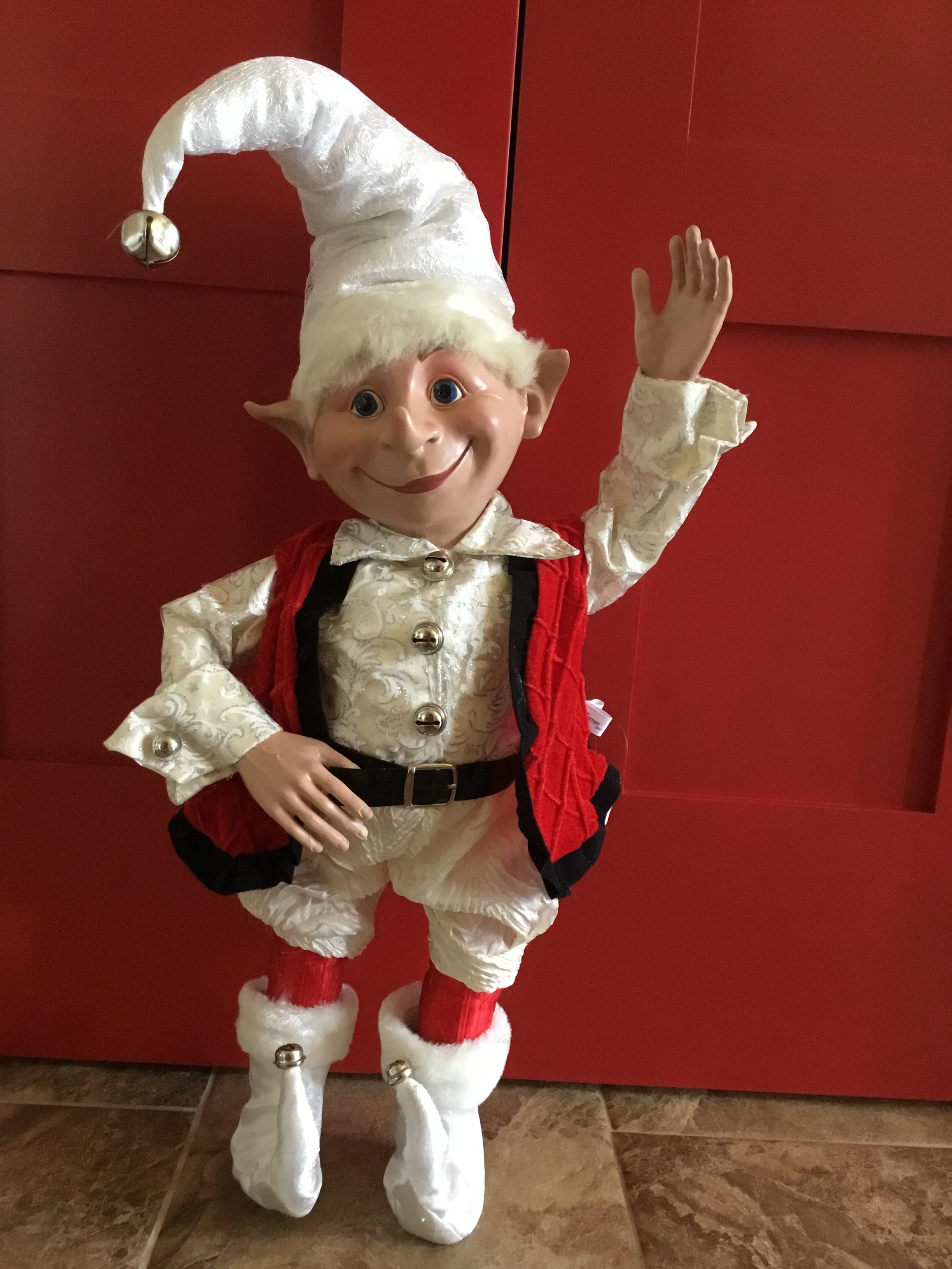 Floridus Standing Tarron Elf – Once Upon a Christmas Decorations